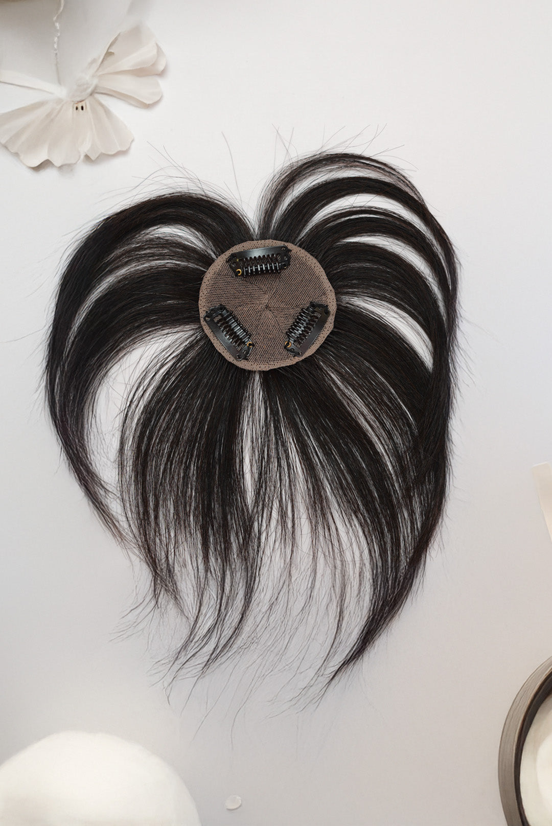 Beaux round topper ( For broad forehead) – Beaux Hair Extensions