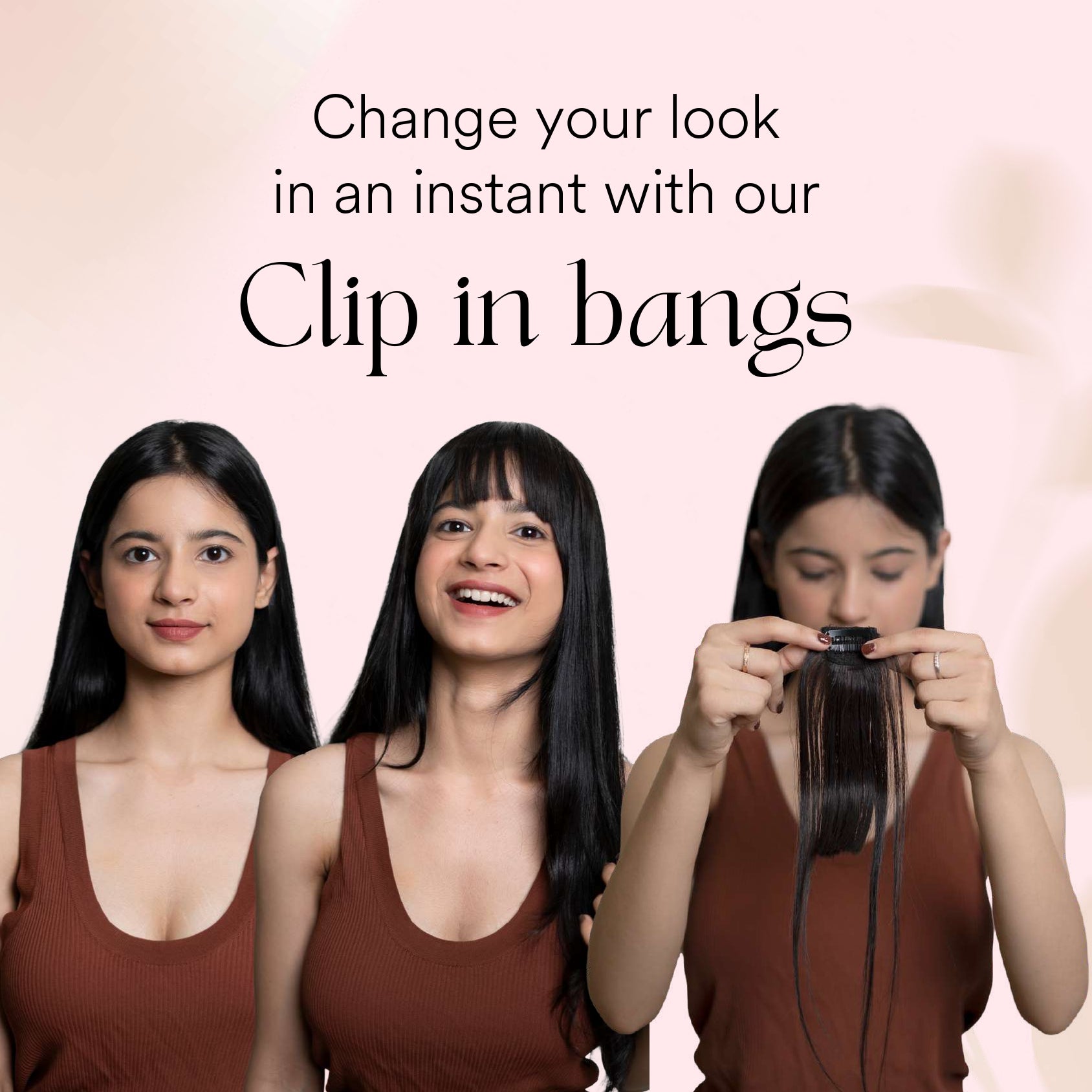 Best Clip in Bangs | Clip in Bangs – Beaux Hair Extensions