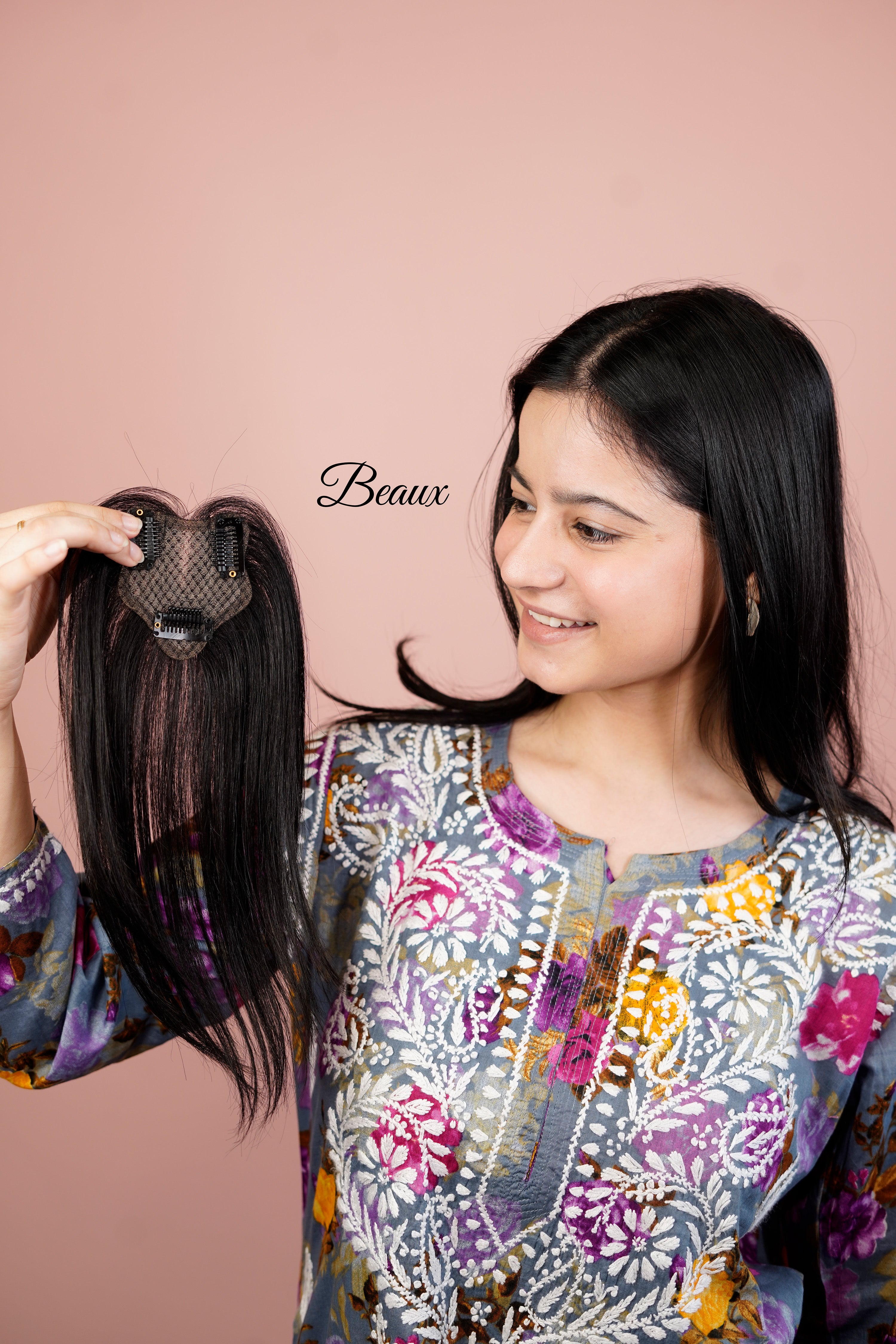 Beaux mini topper ( 3 clips ) – Beaux Hair Extensions