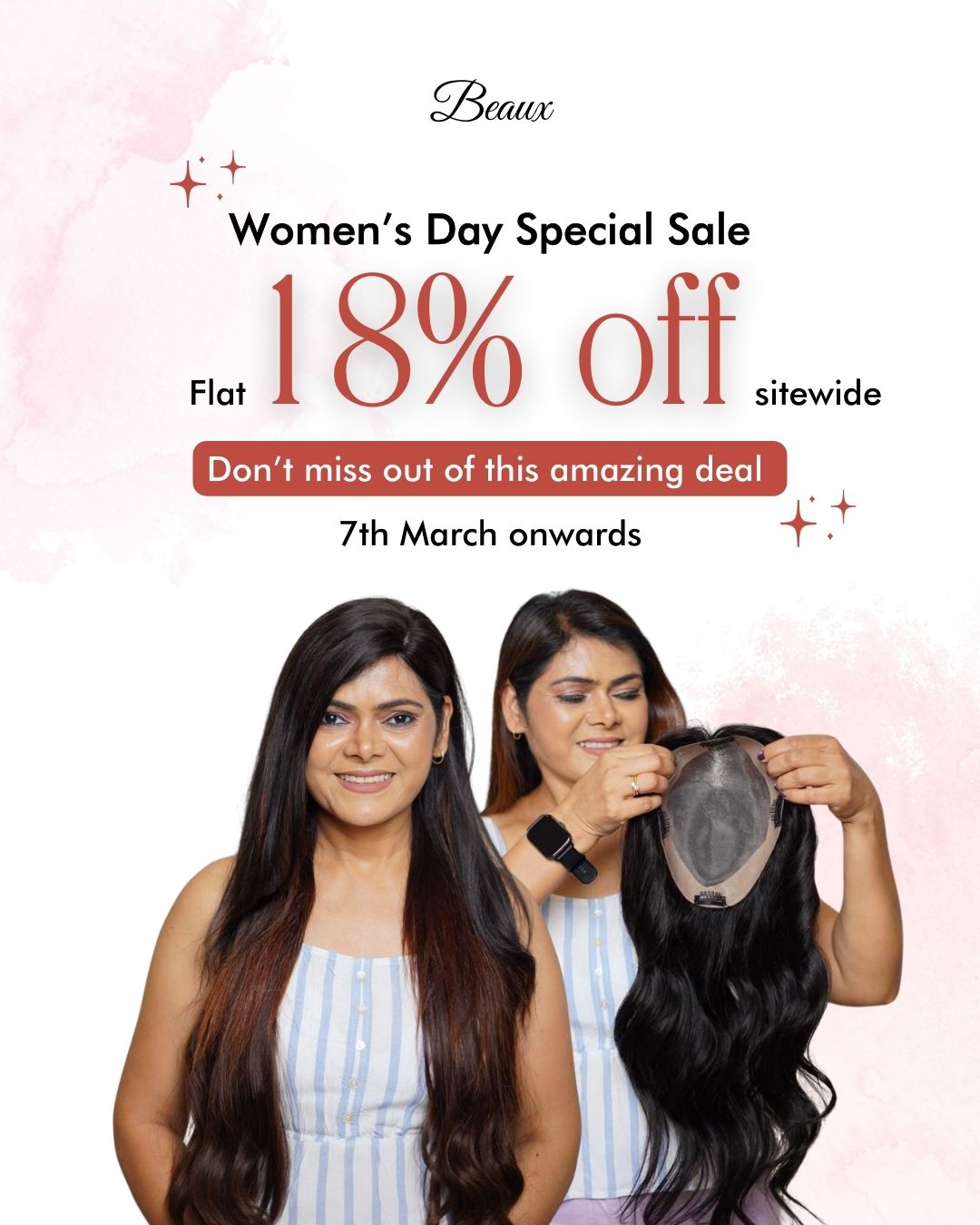 Hair Extensions | Clip-Ins & Accessories | Beaux Hair Extensions- Shop