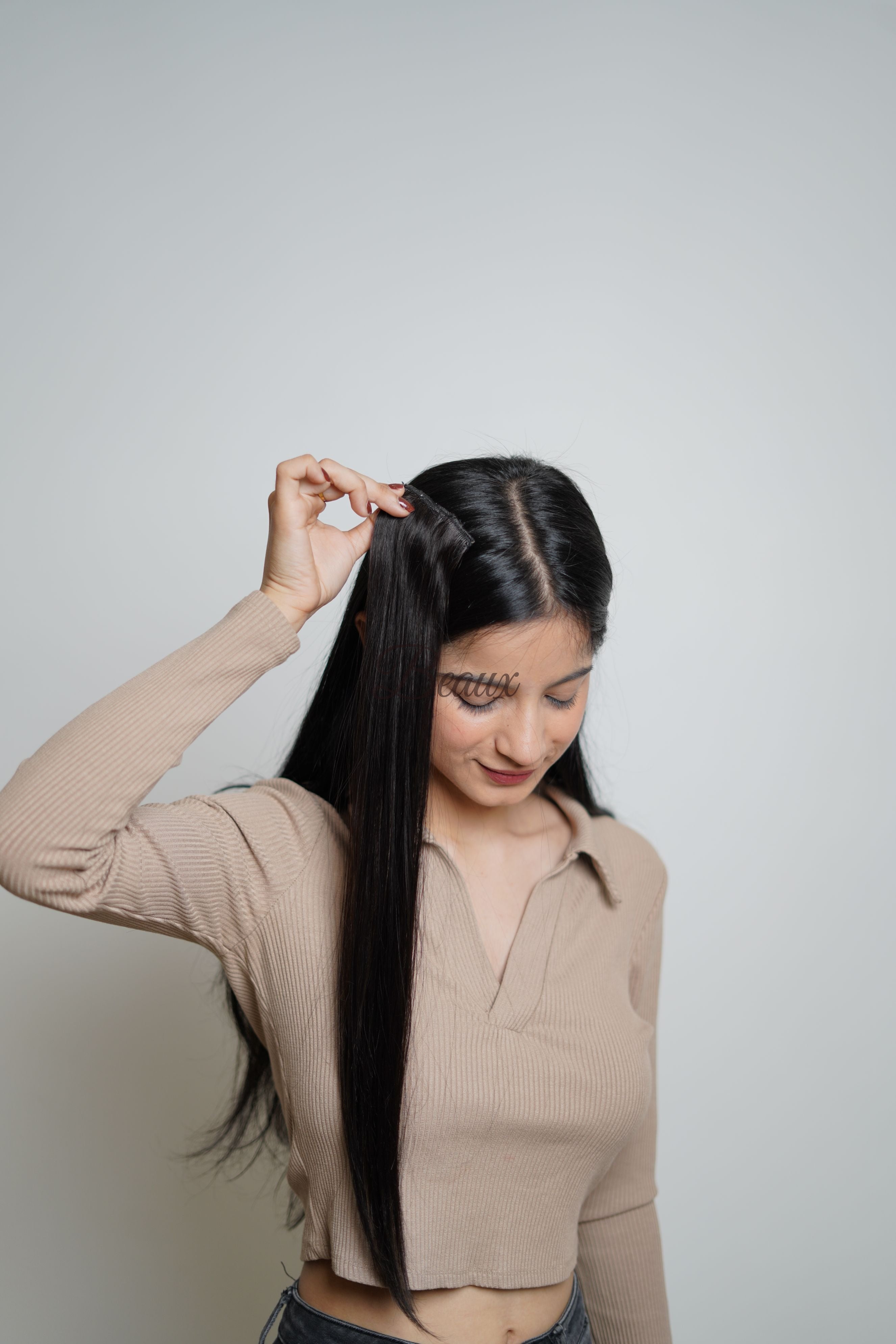 Clip In Side Patches for women | best hair patch in Delhi – Beaux Hair ...